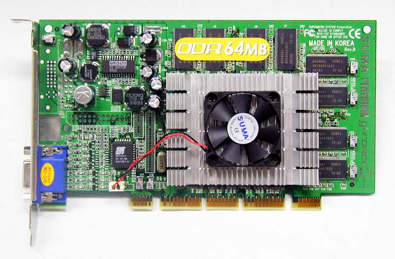 [리뷰] 슈마 GeForce2 GTS 64MB | 케이벤치 리뷰